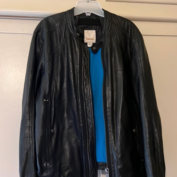 Diesel | Jackets & Coats | Diesel Mens Leather Jacket | Poshmark